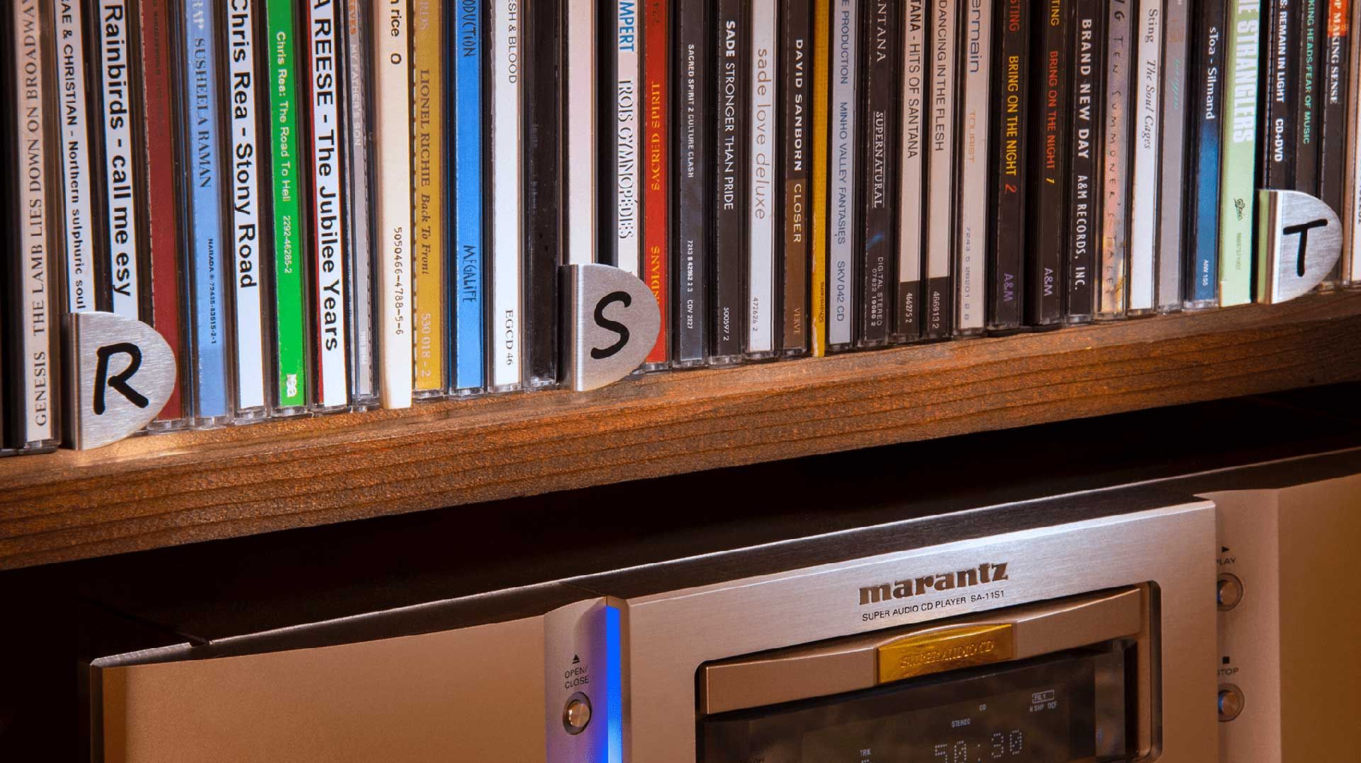 ArTab: CD, LP, Bücher sortieren - Alphabetisches Sortiersystem für Ihr ...